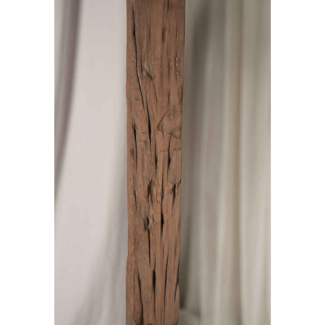 The Haven Mirror – Large Rustic Wood – Vintage Connection